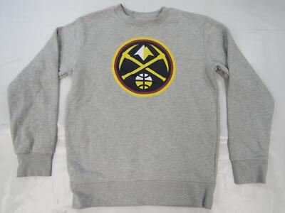 New Denver Nuggets Mens Size M Medium Gray Sweatshirt | eBay