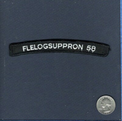 VR-58 SUNSEEKERS US NAVY C-9 SKYTRAIN Enlisted Uniform Squadron Rocker ...