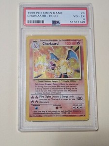 Charizard 1999 Pokemon Game #4 Unlimited Holo Price Guide - Sports Card ...