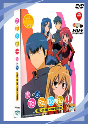 DVD Anime: Toradora! Complete Collection Set (Vol. 1-25 End + OVA ...