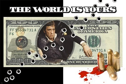 Scarface Al Pacino Money