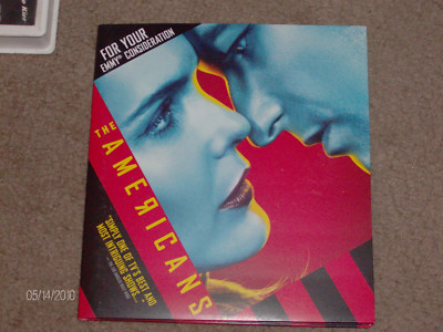 "The Americans" FX TV Series! 2 RARE episodes! RARE Emmy Preview DVD ...