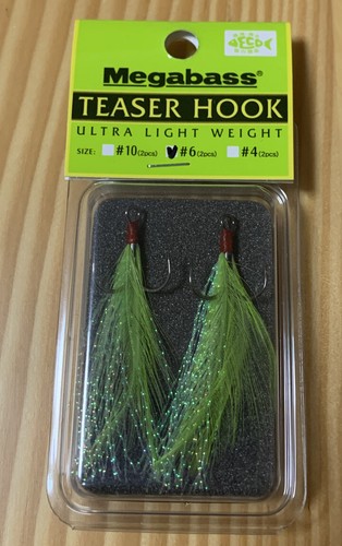Megabass TEASER HOOK #6 Chart | eBay