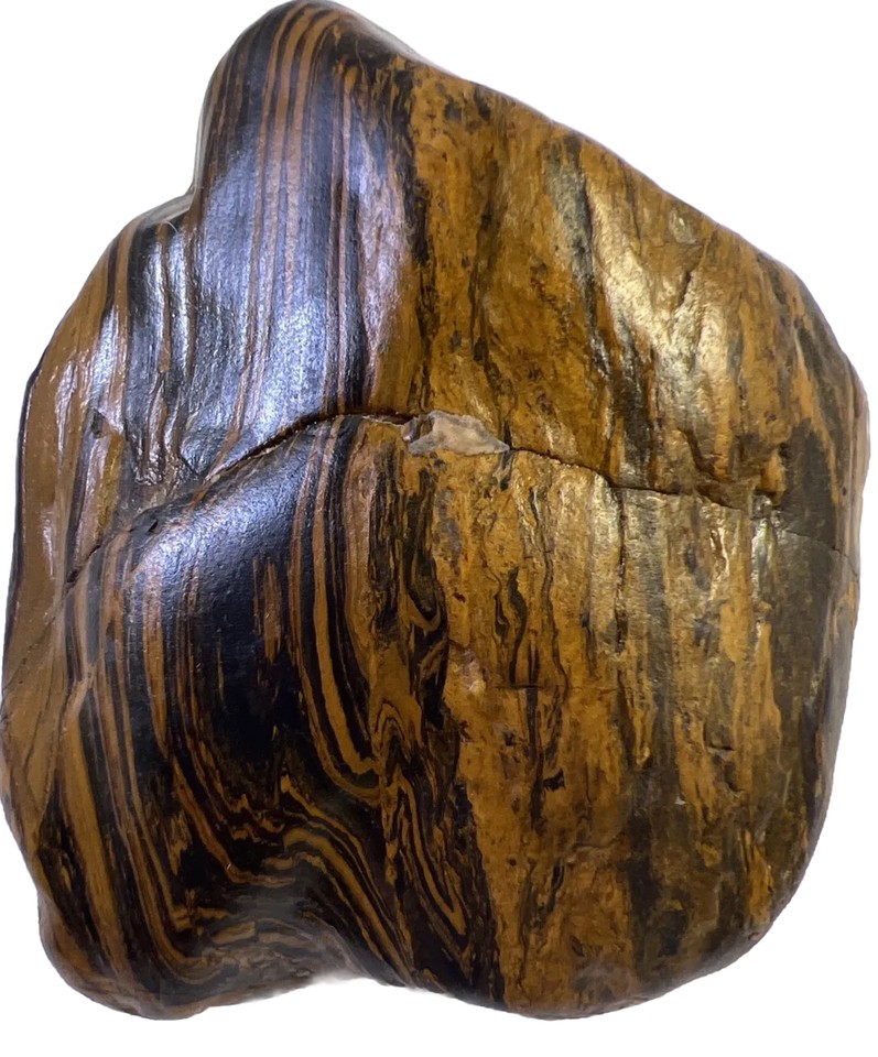 MORMON SEER STONE LDS WYOMING Banded Iron Tiger Ironstone GENESIS ...