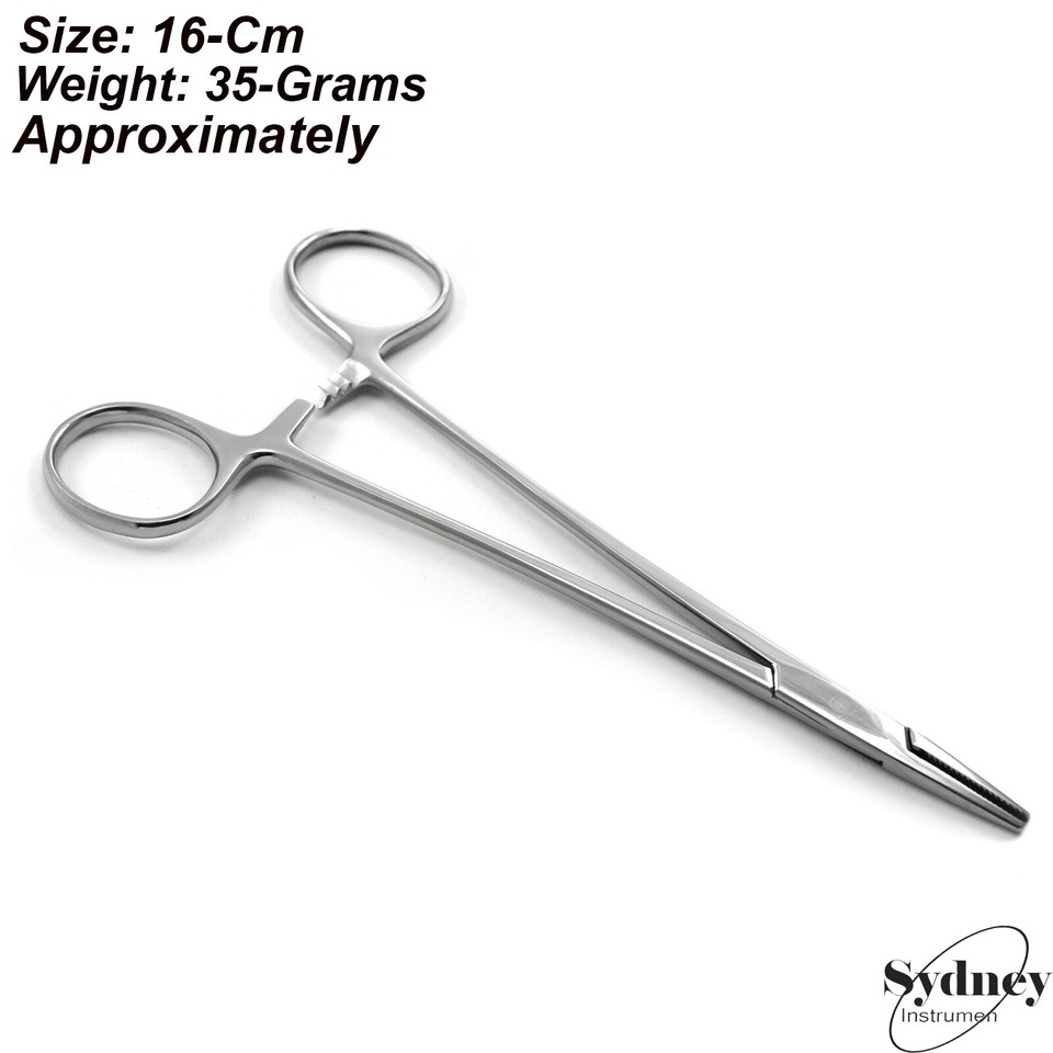Surgical Crilewood Needle Holder Driver Locking Forceps 16cm ...