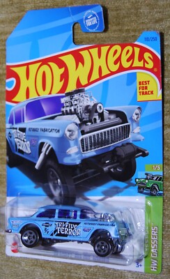 Hot Wheels "Tri Five Terror" '55 Chevy Gasser w/RLC Metal Chassis | eBay