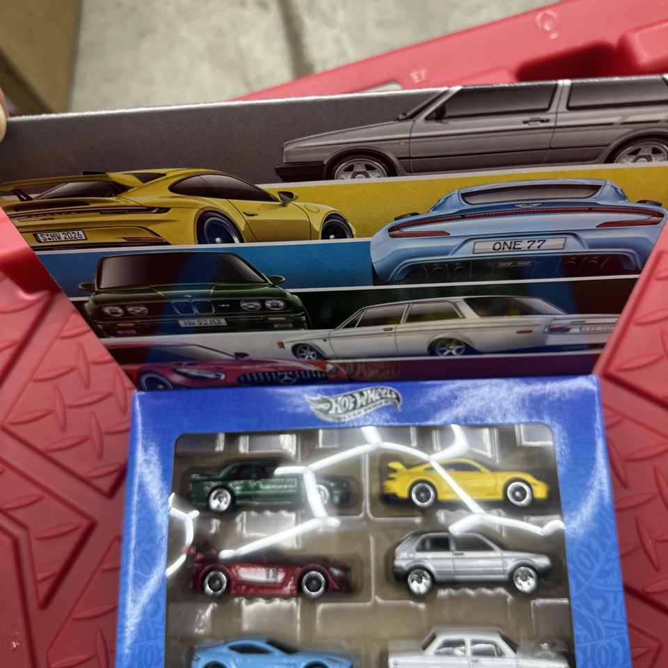 2026 Hot Wheels Euro Style 6 Pack Set BMW Volks Merc Porsche Aston ...