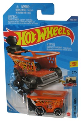Hot Wheels HW Ride-Ons 2/5 (2018) Orange Aisle Driver Toy Cart w ...