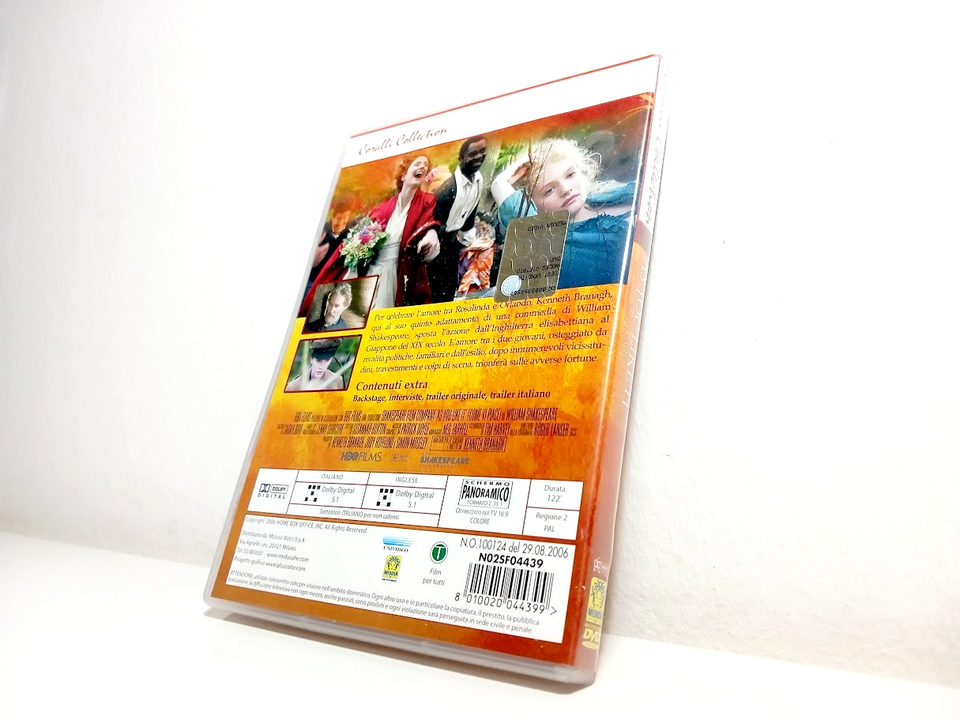 AS YOU LIKE IT Come vi Piace (2006) Kenneth Branagh Kevin Kline ...