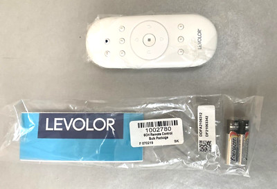 Levolor 1002780 Premium 6 Channel Remote White w/ Batteries for Blinds ...