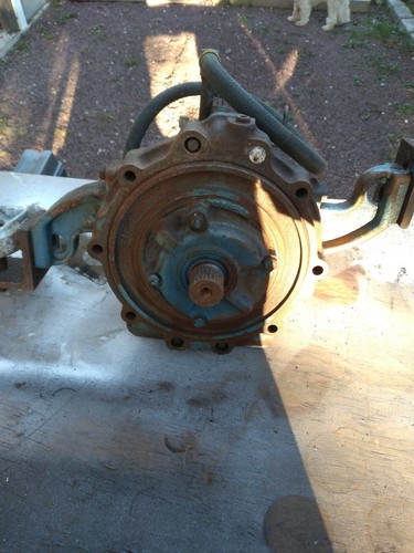 Two/ Pair of borg warner 71c-8 inboard boat transmission velvet drives ...