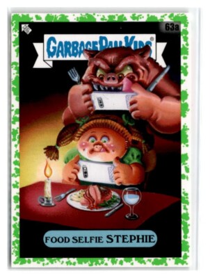2021 Garbage Pail Kids Food Fight Food Selfie Stephie Green #63a | eBay