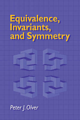Equivalence, Invariants and Symmetry by Peter J. Olver (Hardcover, 1995 ...