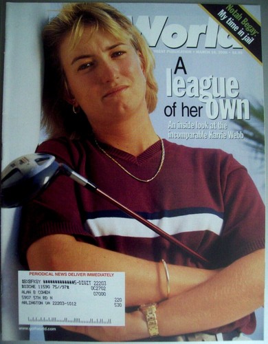 March 10, 2000 Golf World Magazine - KARRIE WEBB Cover / JIM FURYK Wins ...