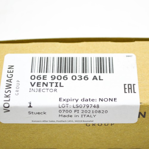 NEW AUDI A4 B9 FUEL INJECTOR 06E906036AL ORIGINAL 06E-906-036-AL | eBay