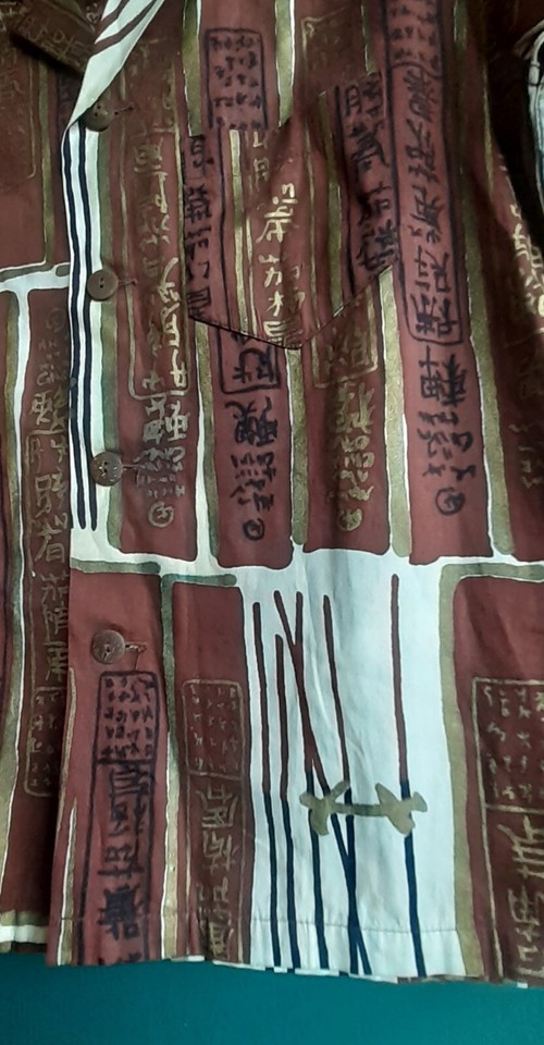 1950s Vtg Alfred Shaheen Hawaiian ALOHA Shirt S XS Cotton MCM TIKI ...