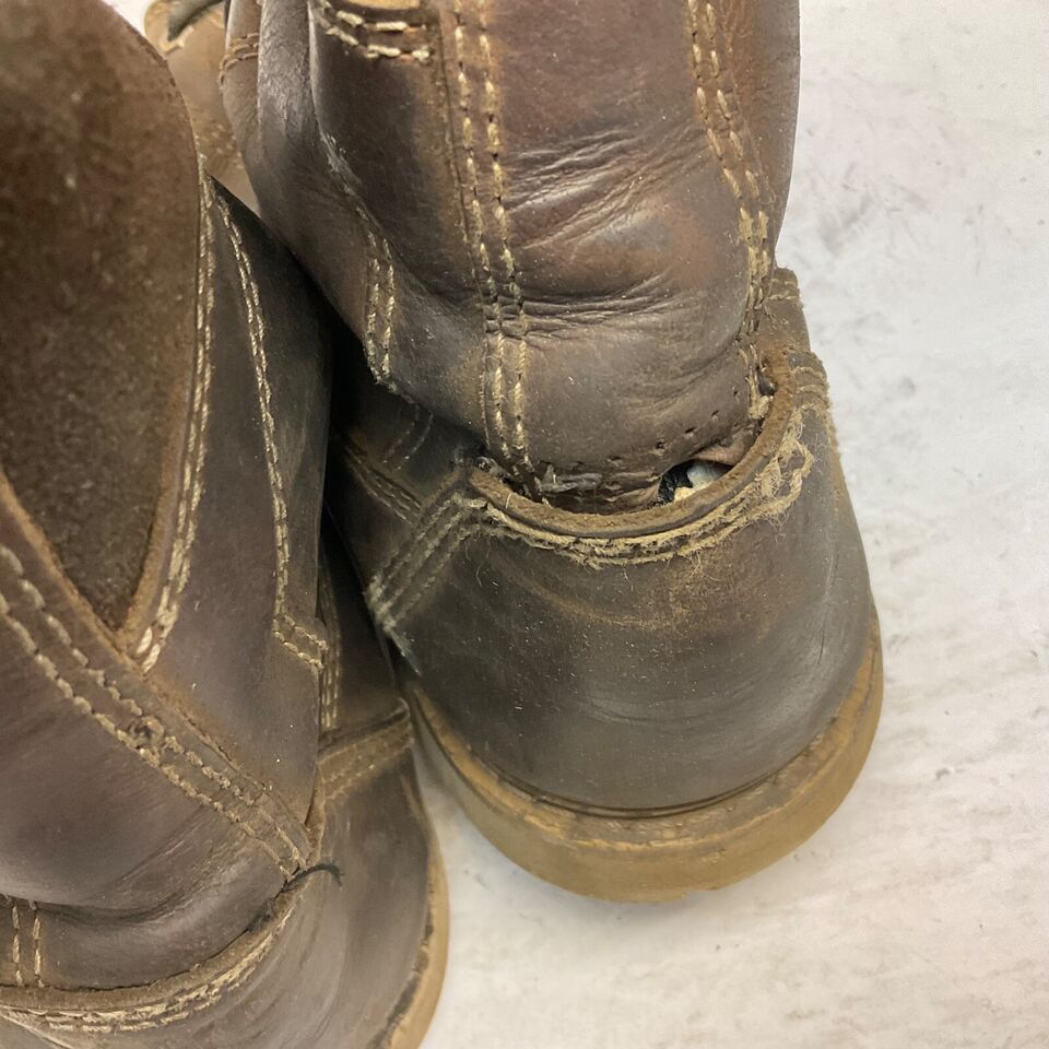 DAKOTA Men's 8'' 523 Steel Toe Steel Plate Ironworker Work Boots Brown Size 8.5M | eBay