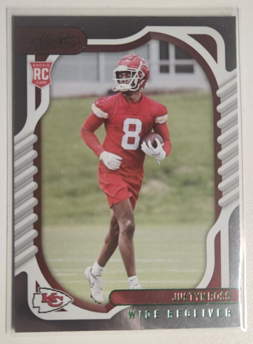 2022 Panini Absolute Justyn Ross Green Parallel Rookie Card | eBay