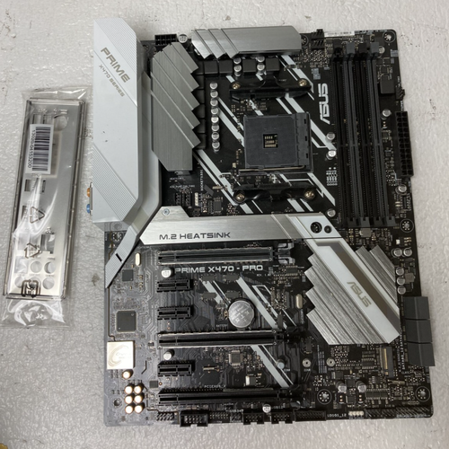 ASUS PRIME X470- PRO AMD MOTHERBOARD AM4 w/ I/O Shield | eBay
