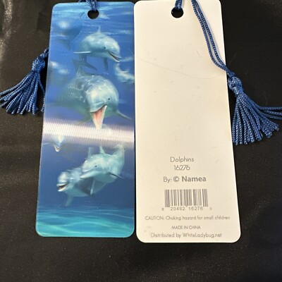 3D Bookmarks Dolphins | eBay