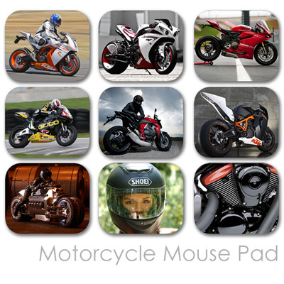 MOTORCYCLE CUSTOM MOUSE PAD SPORT BIKE FRIENDS MOUSEPAD (MM-02) | eBay