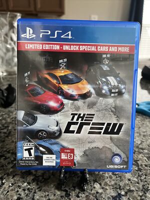 The Crew (Sony PlayStation 4, PS4, 2014) (no manual) Limited Edition ...
