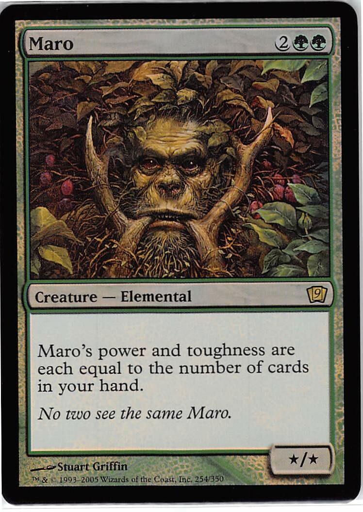 Maro *FOIL Rare* Magic MtG x1 Ninth 9th Edition SP | eBay