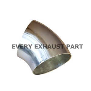 76mm 3 inch 45 degree tight 1D t304 stainless exhaust bend tube ...