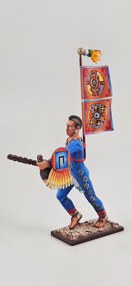 AeroArt St. Petersburg Collection #AZ 3 Aztec Warrior with Severed Head ...