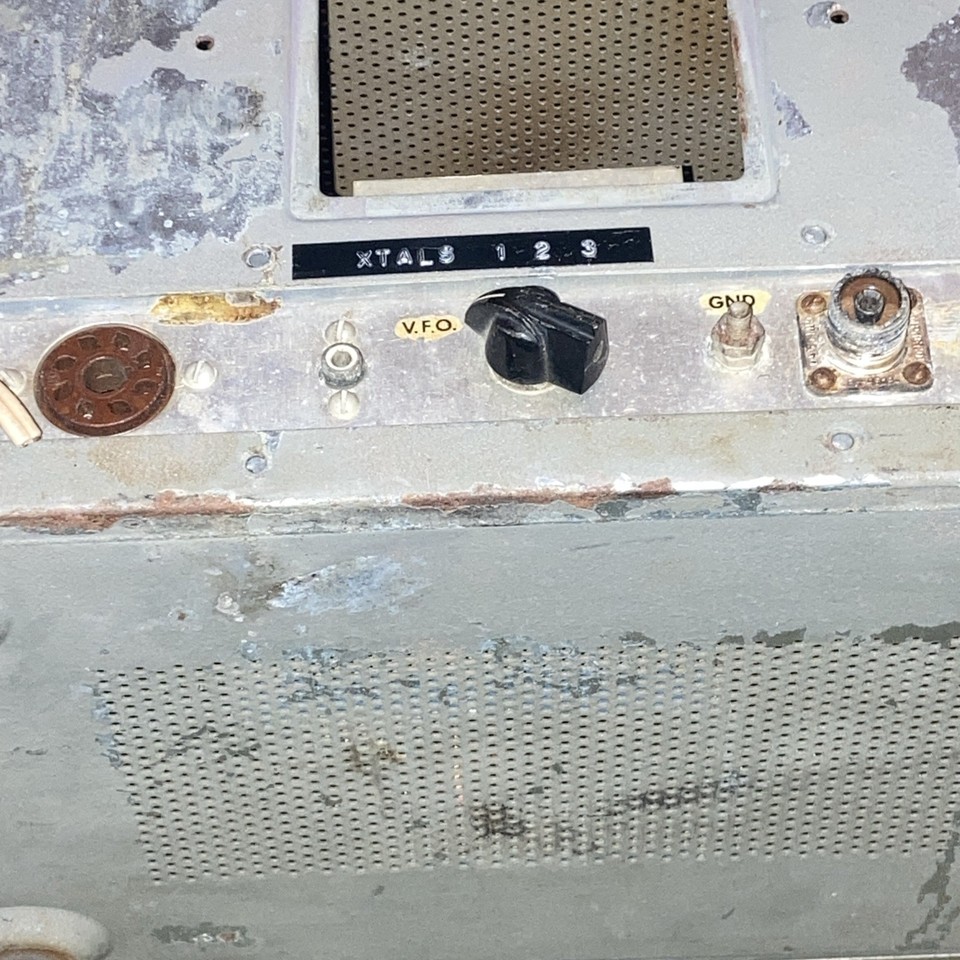 Heathkit Model DX-40 Transmitter Ham Radio Vintage w/ Heath Mullard C83 ...