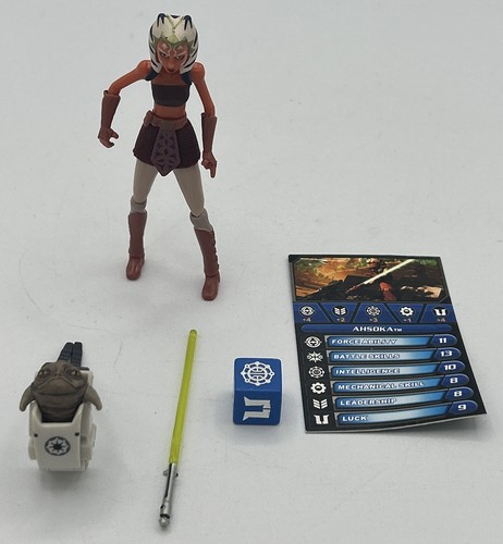 Star Wars The Clone Wars Ahsoka w/ Rotta The Huttlet 3.75” CW17 2010 ...