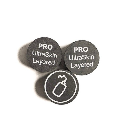 (X1) UltraSkin (Black) 8 Layered Pool Cue Tips-14mm | eBay
