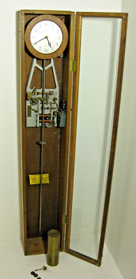 Synchronome Electric Master Clock in Wooden Case by David Birt 1954 | eBay