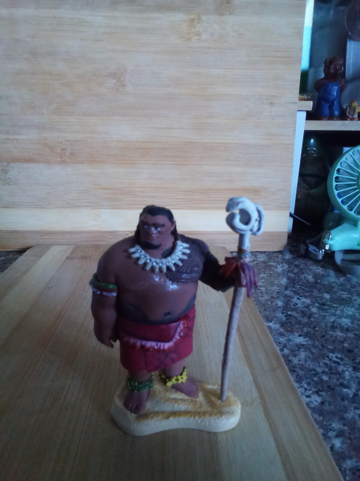 Disney Moana Figure Chief Tui Moana’s Dad Father On Base 3.5" Cake ...