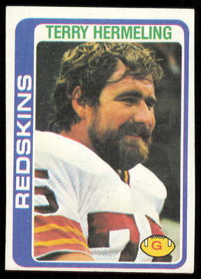 1978 Topps #236 Terry Hermeling Washington Redskins | eBay