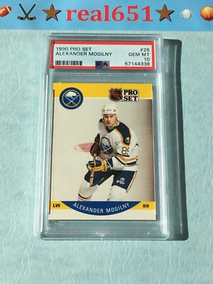 1990 Pro Set #26 ALEXANDER MOGILNY Rookie | Perfect PSA 10 Gem Mint ...