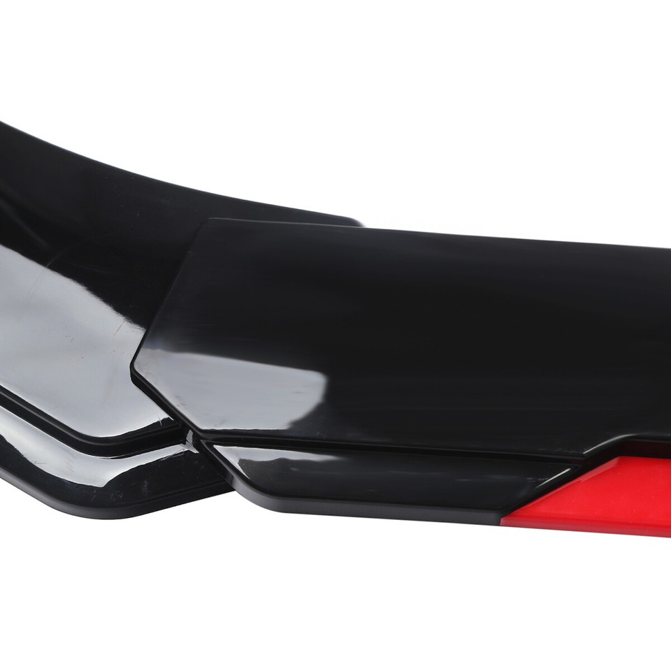 Gloss Black Canard Front Bumper Lip Spoiler Body Kit For Ford Maverick ...