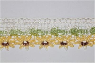 Lace Macrame Ribbon High 4 cm 4G2864A Trim Macramè | eBay