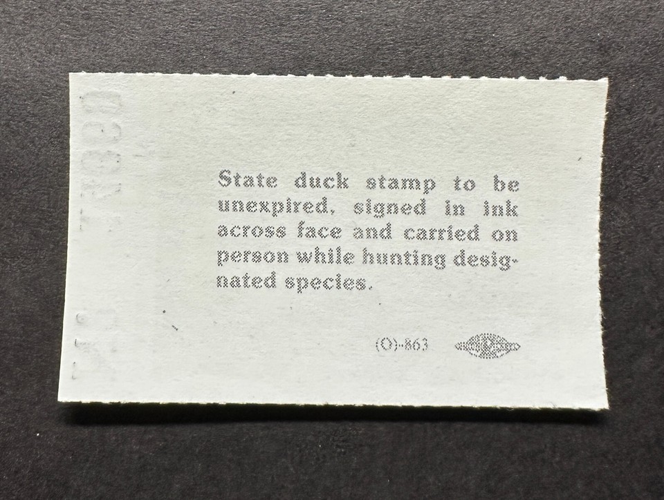 WTDstamps - 1988 NEVADA - State Duck Stamp - Mint OG NH | eBay