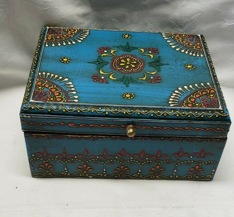 Hand Painted Trinket Box