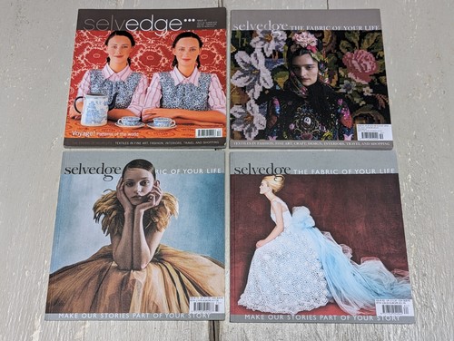 4 x Selvedge Magazines Issue 12 59 73 82 Textile Fabric Design Art ...