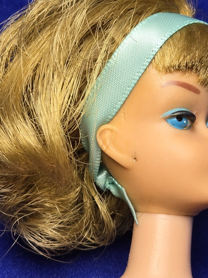 Vintage Barbie Blonde Side Part Side-Part American Girl Barbie and Suit ...