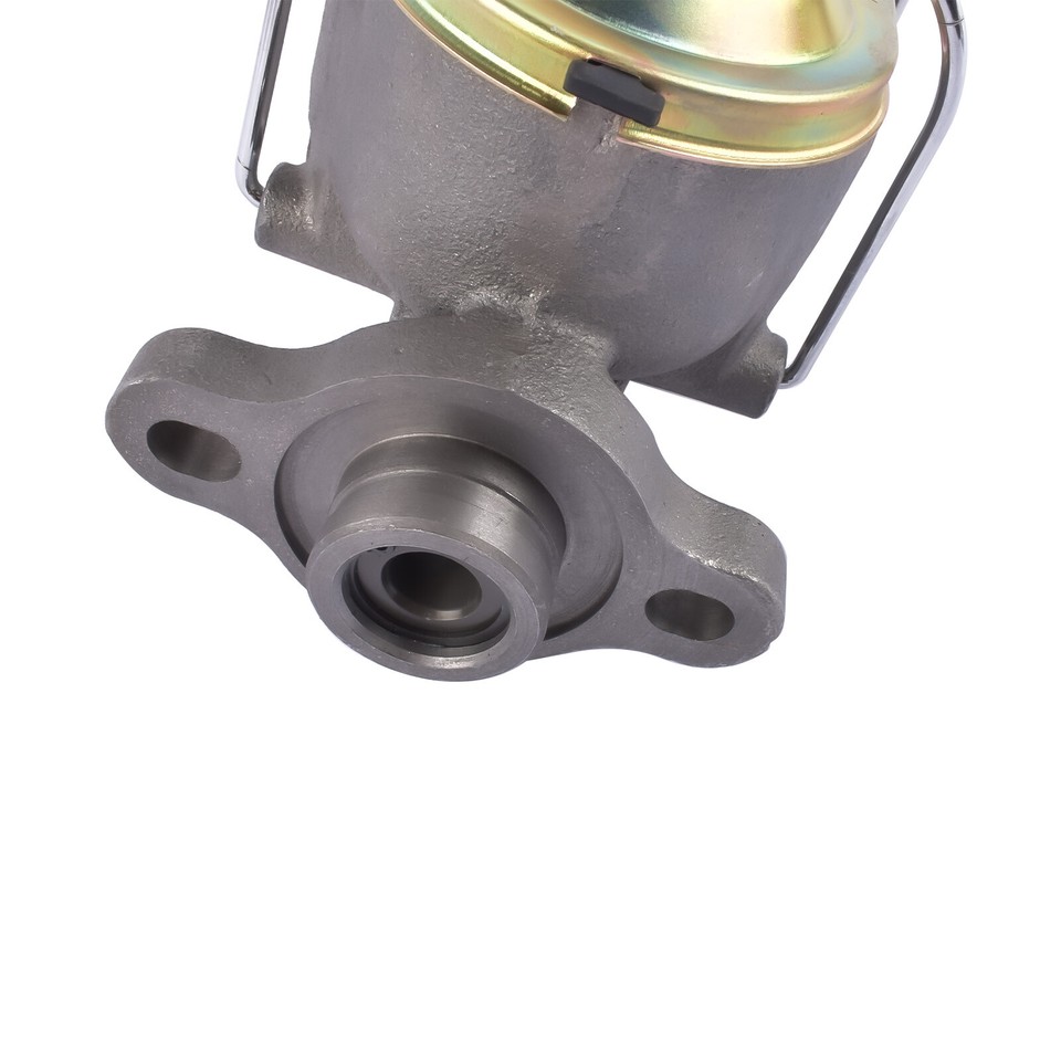 7" Dual Universal Power Brake Booster Bail Top Master Cylinder Disc ...