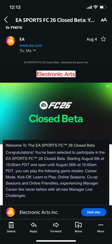 FC 26 Beta Code | eBay