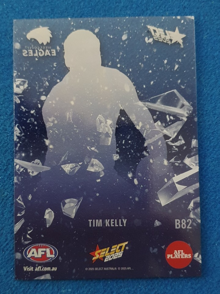 2025 AFL Select Footy Stars Breakout - Tim KELLY, WEST COAST EAGLES ...