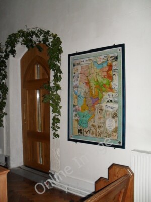 Photo 6x4 Parish map on the south wall at St Mary, Sidlesham Street End ...