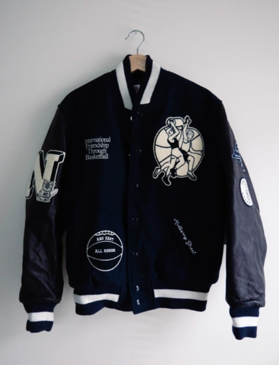 Aime Leon Dore ALD / New Balance Varsity Jacket size Medium Golden Bear ...