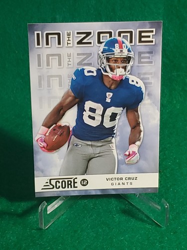 2012 Panini Score In the Zone #24 Victor Cruz New York Giants | eBay