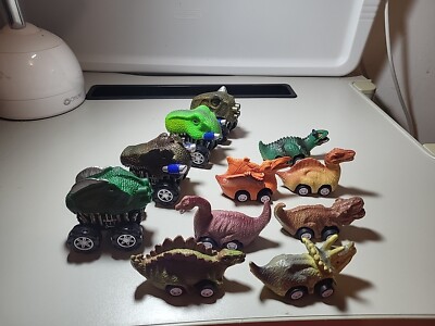 11 Dinosaur Toy Cars Truck Dinosaur Head Cars | eBay