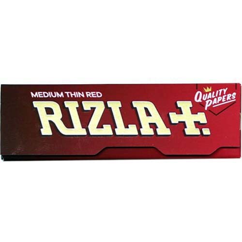 Rizla Red Rolling Papers Full Box Of 100 Packs x 50 Leaves Regular ...